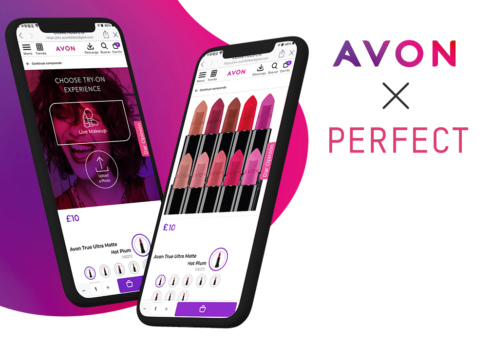 Avon virtual make-up technology